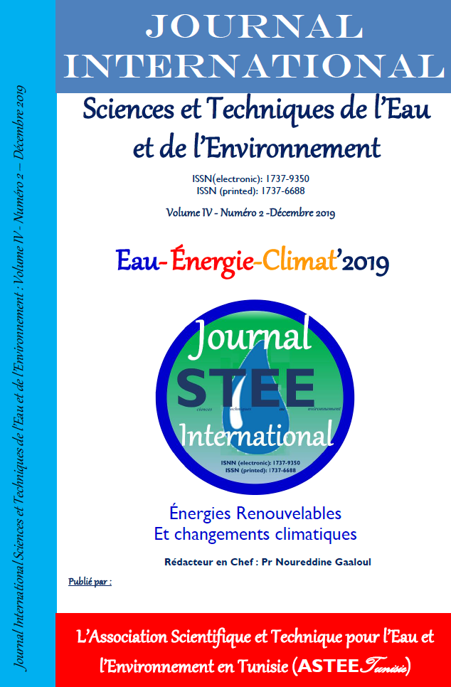International Journal Water Sciences and Environment Technologies ...