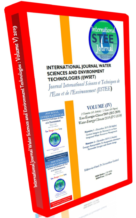 International Journal Water Science and Environment Technologies ...